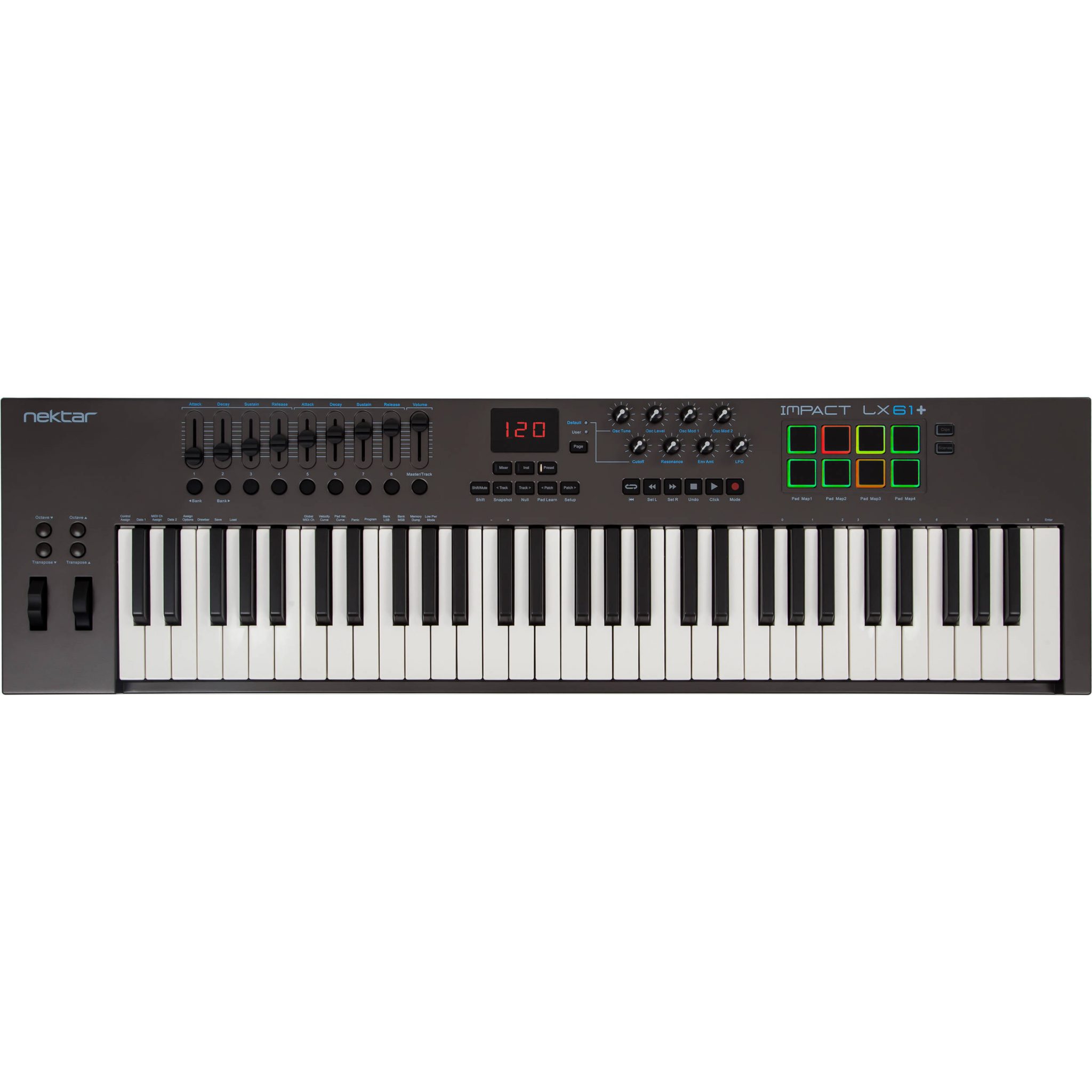 Nektar Impact LX61 61-Key MIDI Keyboard Controller Price