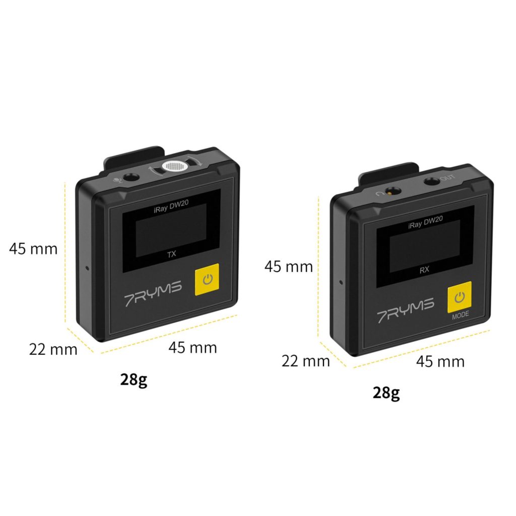 7RYMS IRAY DW20A Dual Wireless Microphone Price in Pakistan