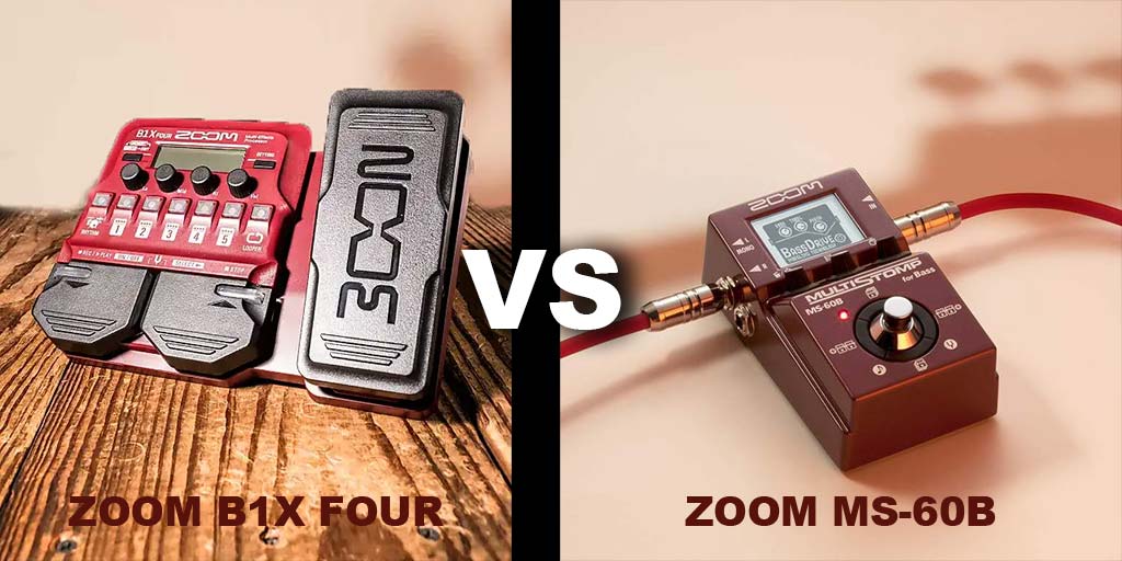 A Comprehensive Zoom B1X Four vs MS-60B Comparison
